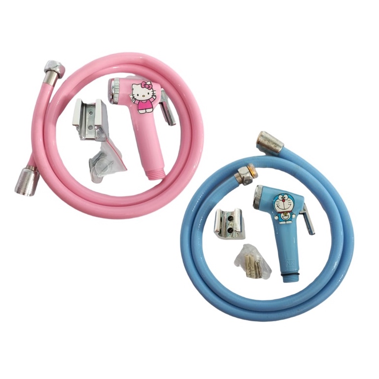 Jual SHOWER TOILET HELOKITTY / SHOWER TOILET DORAEMON / JET SHOWER ...