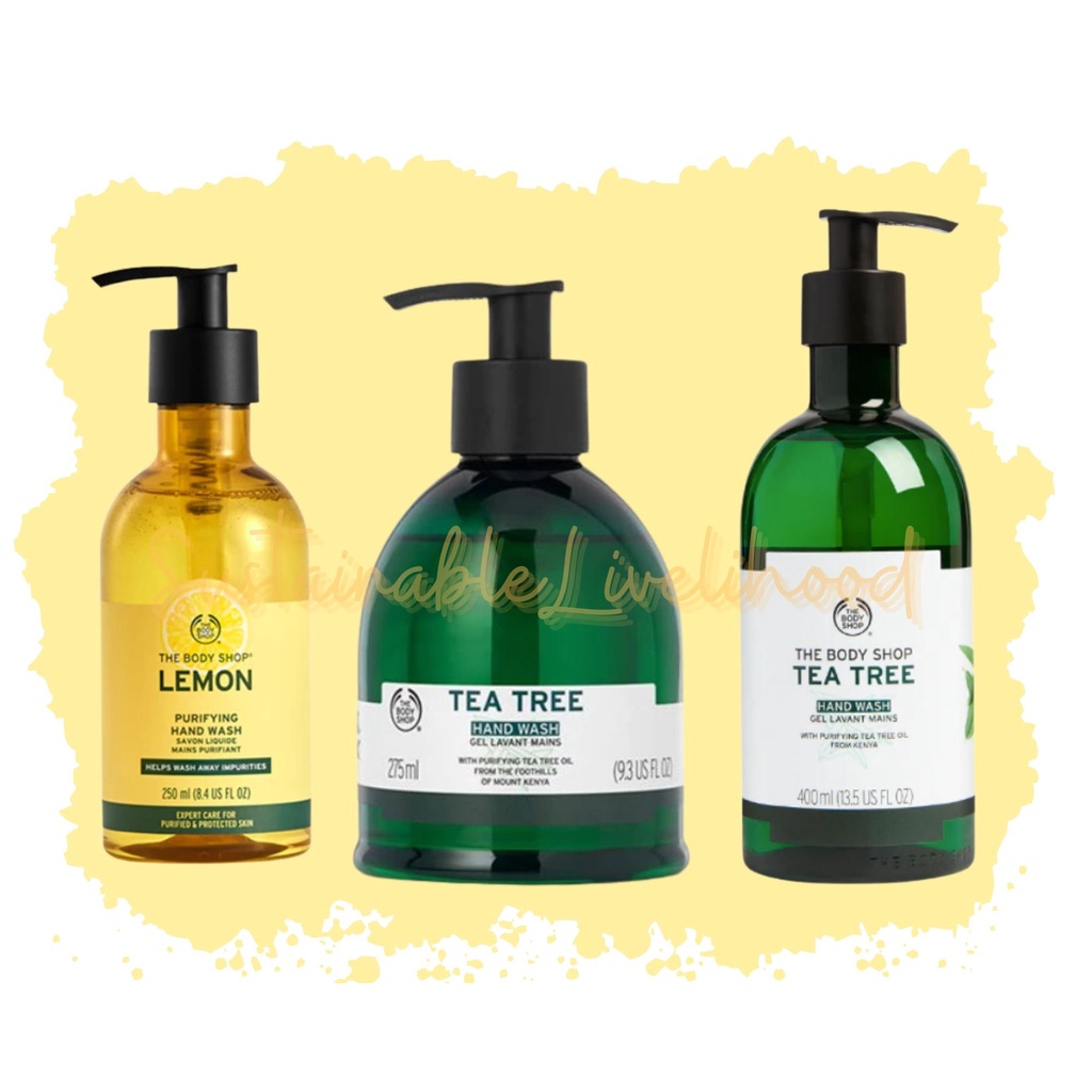 Jual [ORIGINAL] TBS The Body Shop Hand Wash, Tea Tree 400 Ml, 275 Ml ...
