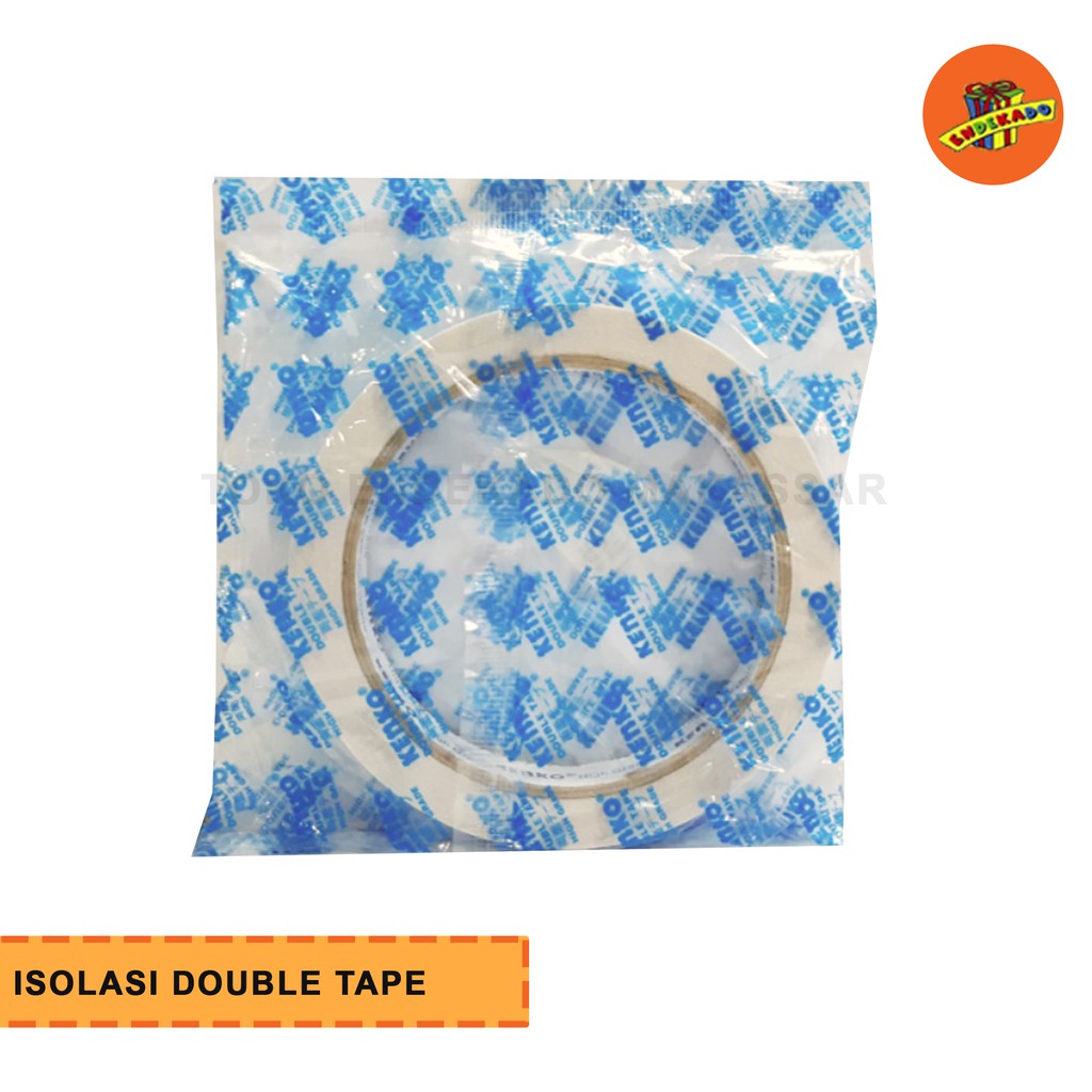 Jual ISOLASI DOUBLE TAPE- Lem Timbal Balik | Shopee Indonesia