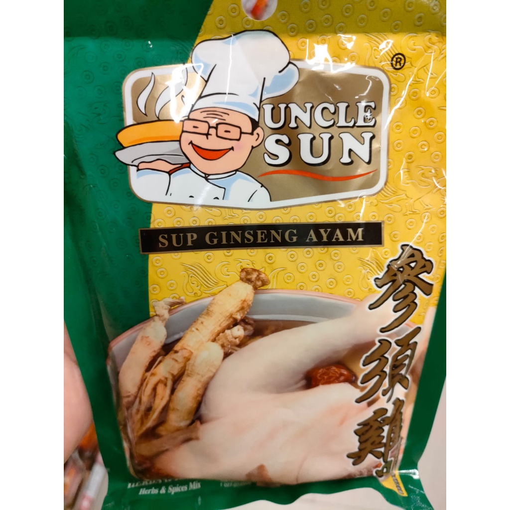 Jual UNCLE SUN SUP GINSENG AYAM 70GR [BB] | Shopee Indonesia