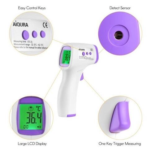 Jual Non Contact Infrared Thermometer Termometer Non Kontak | Shopee ...