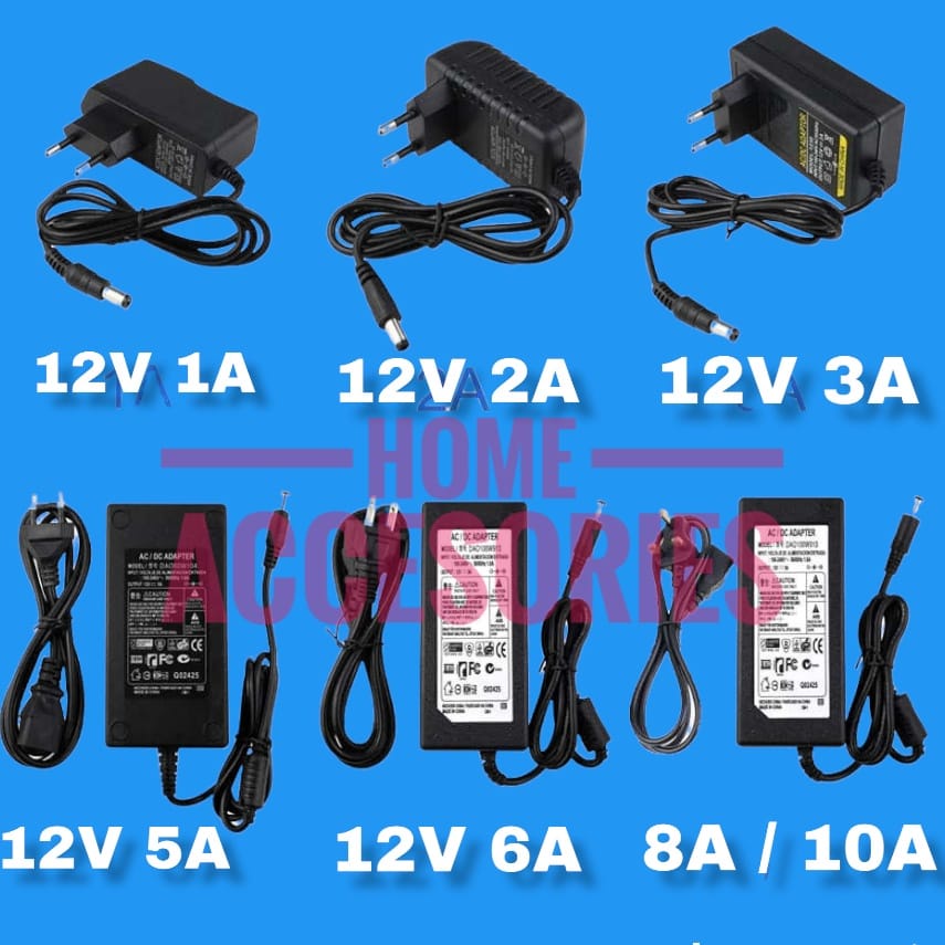 Jual AC Adapter Charger 12V 10A 12V 8A 12V 6A 12V 5A 12V 3A 12V 2A 12V ...