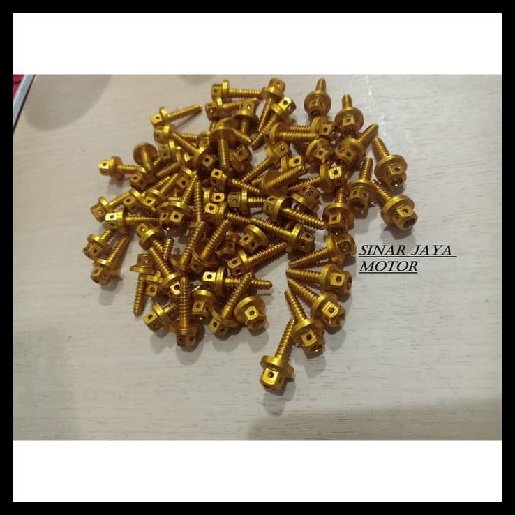 Jual Baut Body Probolt Honda Yamaha Pro Bolt Baut Cacing CNC Thailand ...