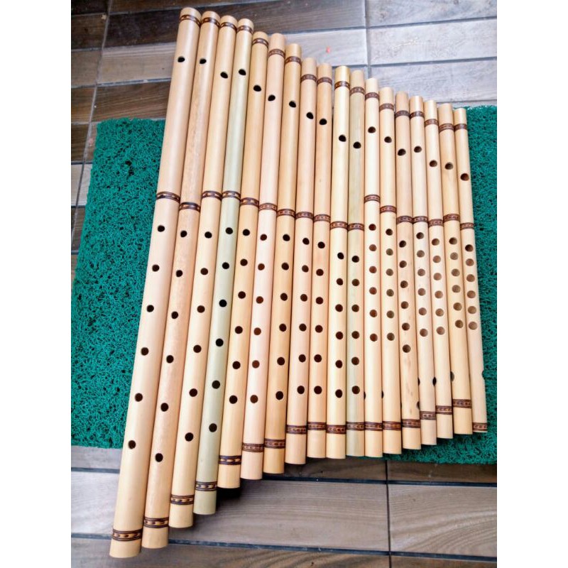 Jual SULING 1 Set Isi Kesenian 18 BIJI Musik | Shopee Indonesia