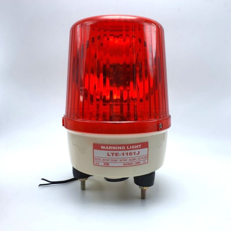 Jual LAMPU ROTARY LTE-1161 J ROTARY WARNING LIGHT 35 WATT 220VAC BUZZER ...