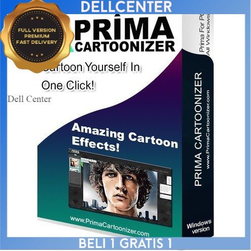 Jual Prima Cartoonizer Pro - Aplikasi Edit Foto Ke Gambar Kartun di PC ...