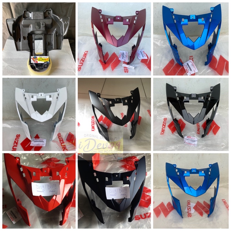 Jual Cover Housing Headlamp Cover Headlight & Brace Housing Raider Fi ...