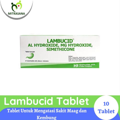 Jual Lambucid @10 tablet - Tablet Untuk Mengatasi Sakit Maag dan ...