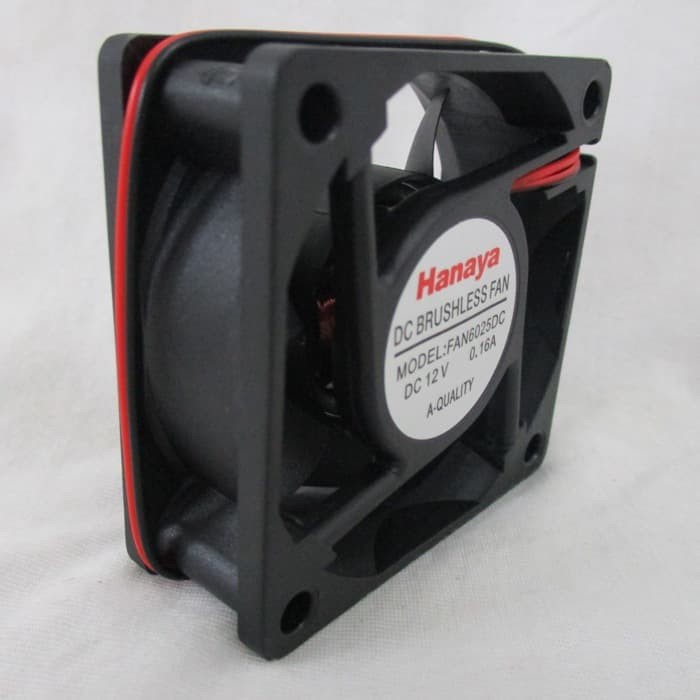 Jual Fan Dc 6cm 6 x 6 cm kipas DC 6 x 6 cm/Fan Axial DC 12V/Kipas ...