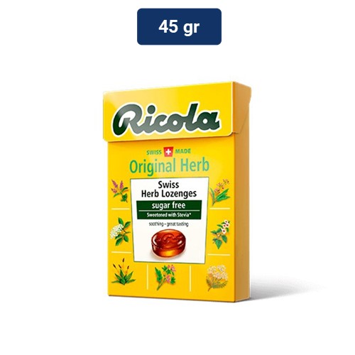 Jual Ricola Permen Original Herb 45 gr | Shopee Indonesia