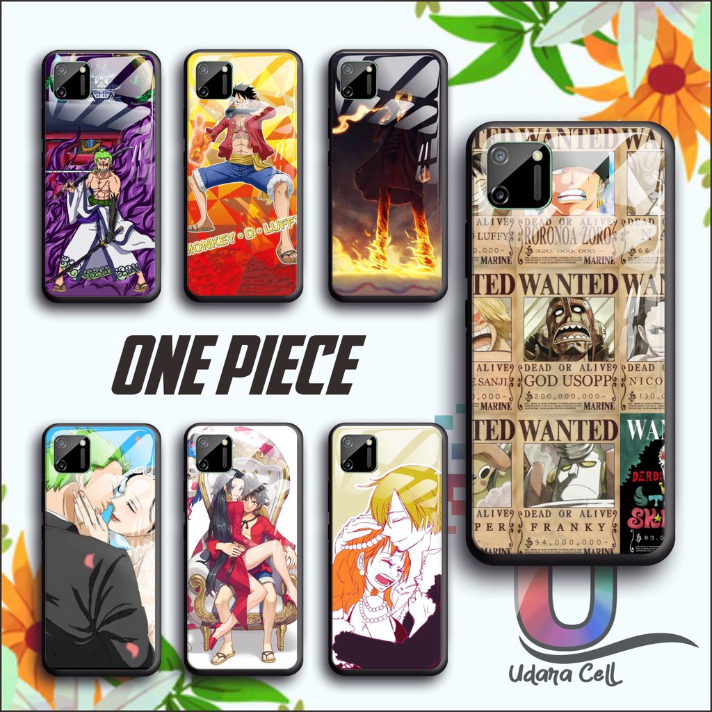 Jual UC54 Case softcase One Piece back case glass realme c1 c2 c3 3pro ...