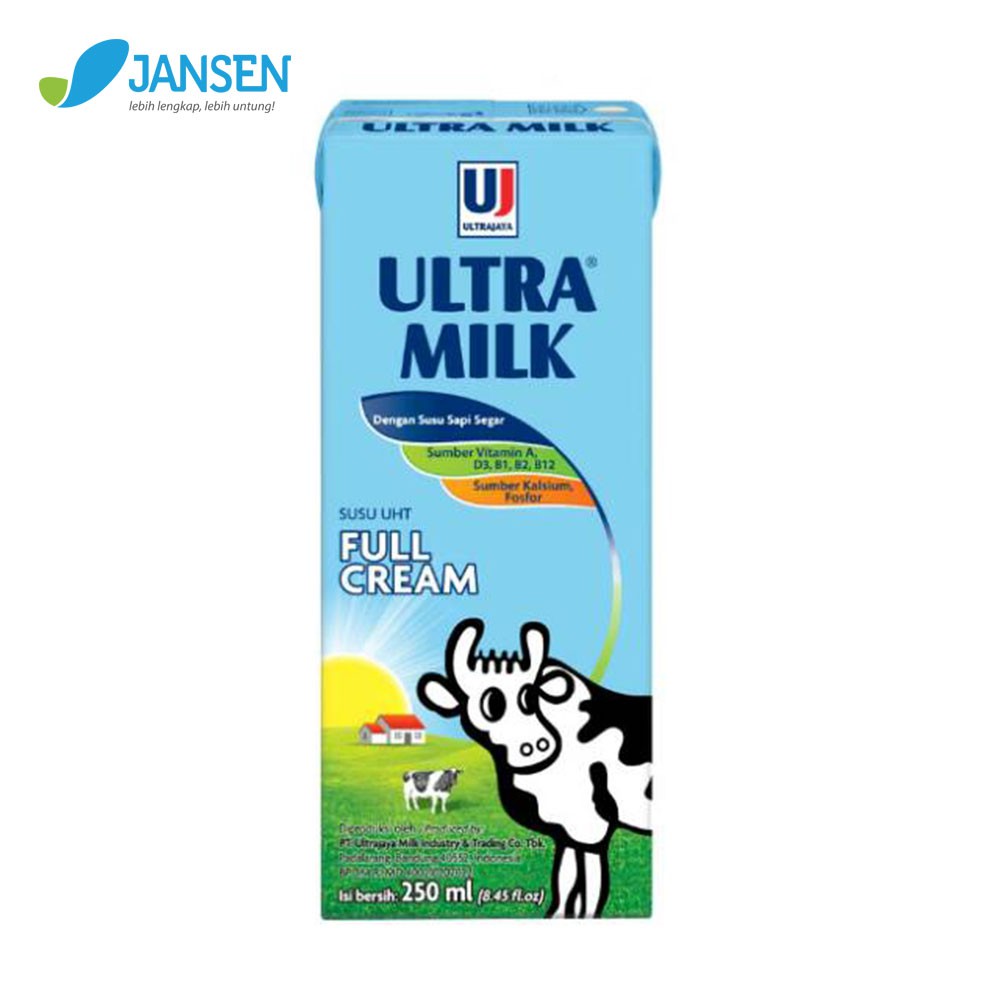 Jual Ultra Milk Plain 250 ml | Shopee Indonesia