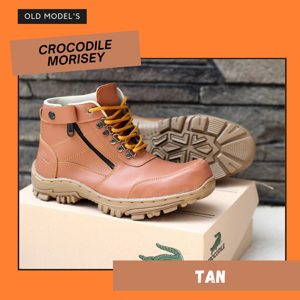 Jual SEPATU SAFETY SEMI BOOTS CROCODILE PRIA KULIT BOOT SAVETY BUT ...