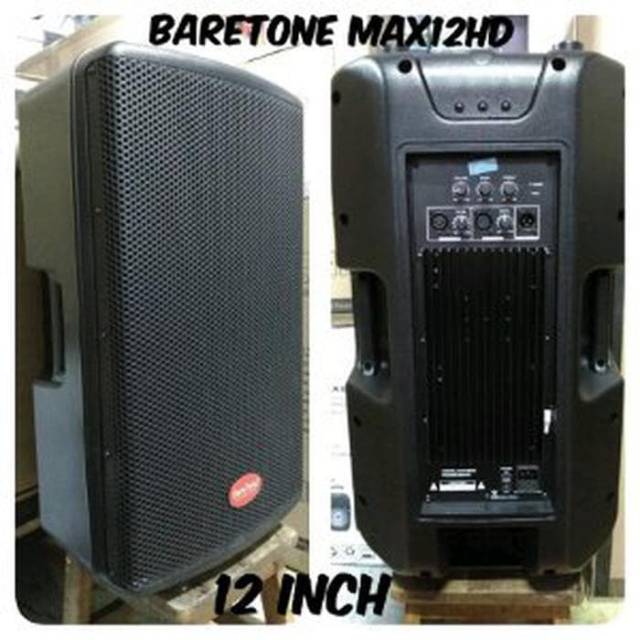 Jual Speaker aktif Baretone max 12hd original 12 inch baretone max12hd ...