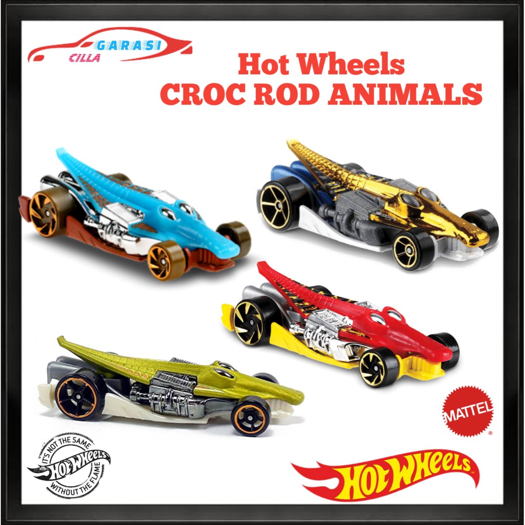 Jual Hot Wheels Croc Rod Hotwheels Animals Karakter Binatang | Shopee ...