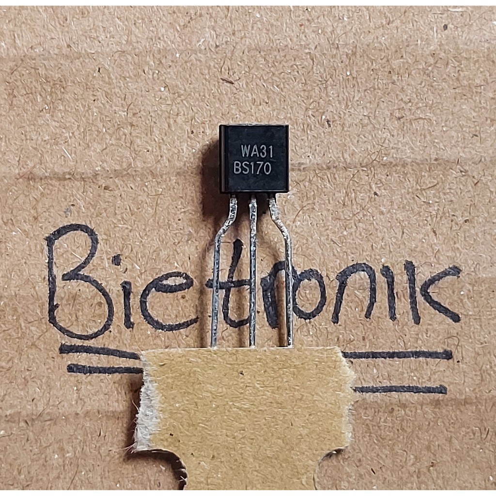 Jual MOSFET BS170 BS170-D26Z N-Channel T-92 Original ON Semiconductor ...