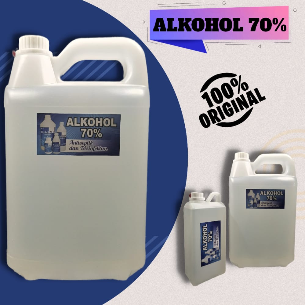 Jual Alkohol 70% 5 Liter | Shopee Indonesia