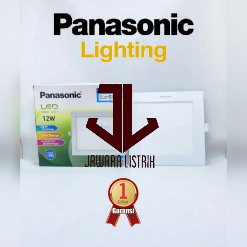 Jual PANASONIC LED PANEL 12 WATT 12W KOTAK LAMPU LED PANEL INBOW | Shopee Indonesia