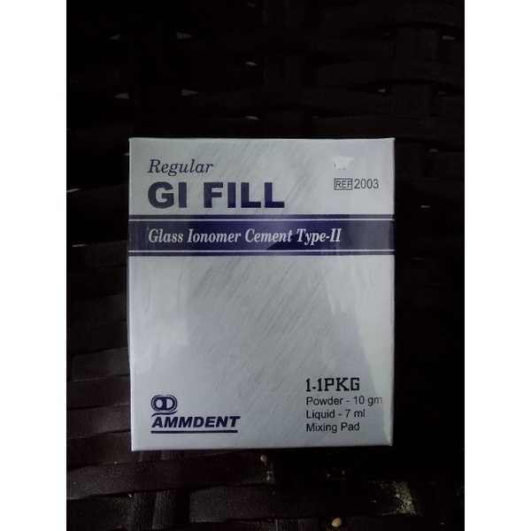 Jual GIC Glass ionomer Cement Type 2 GI FILL Reguler Dental Fuji 9 Made ...