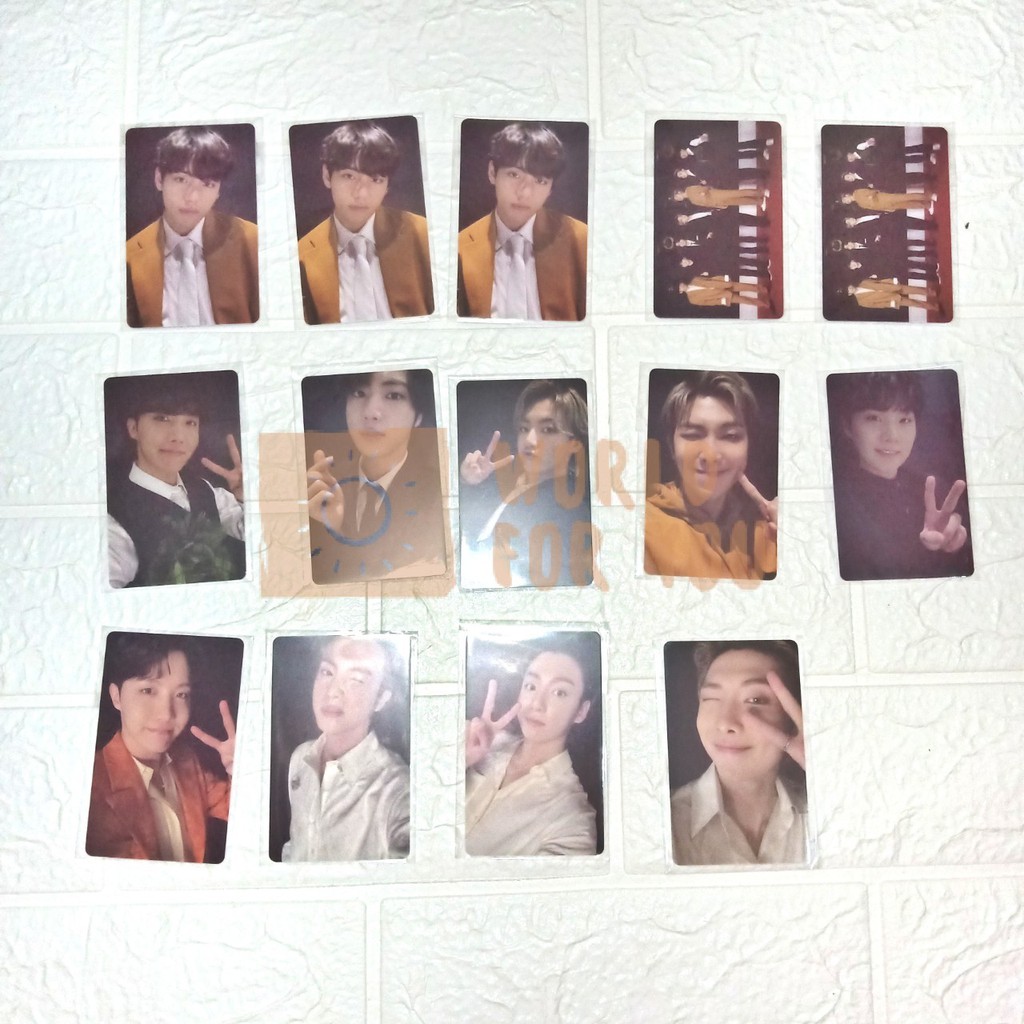 Jual [READY] BTS PC Lucky Draw M2U and SOUNDWAVE LD Deluxe Essential BE DE Grammy Suga Jin ...