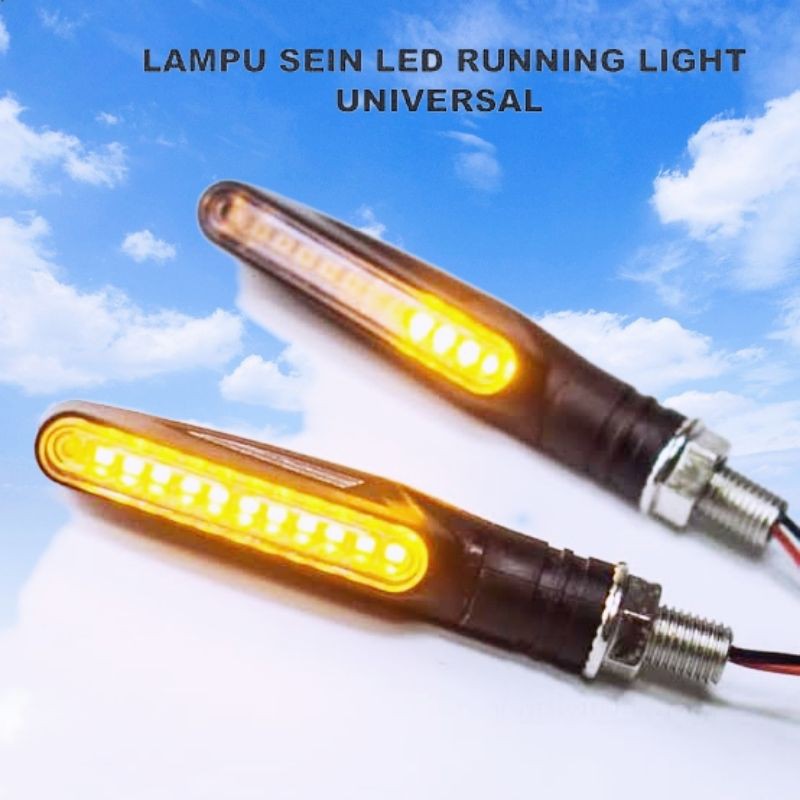 Jual LAMPU SEN SEIN LED RUNNING Mdl LIGHTECH CBR150 CB GL TIGER VIXION ...