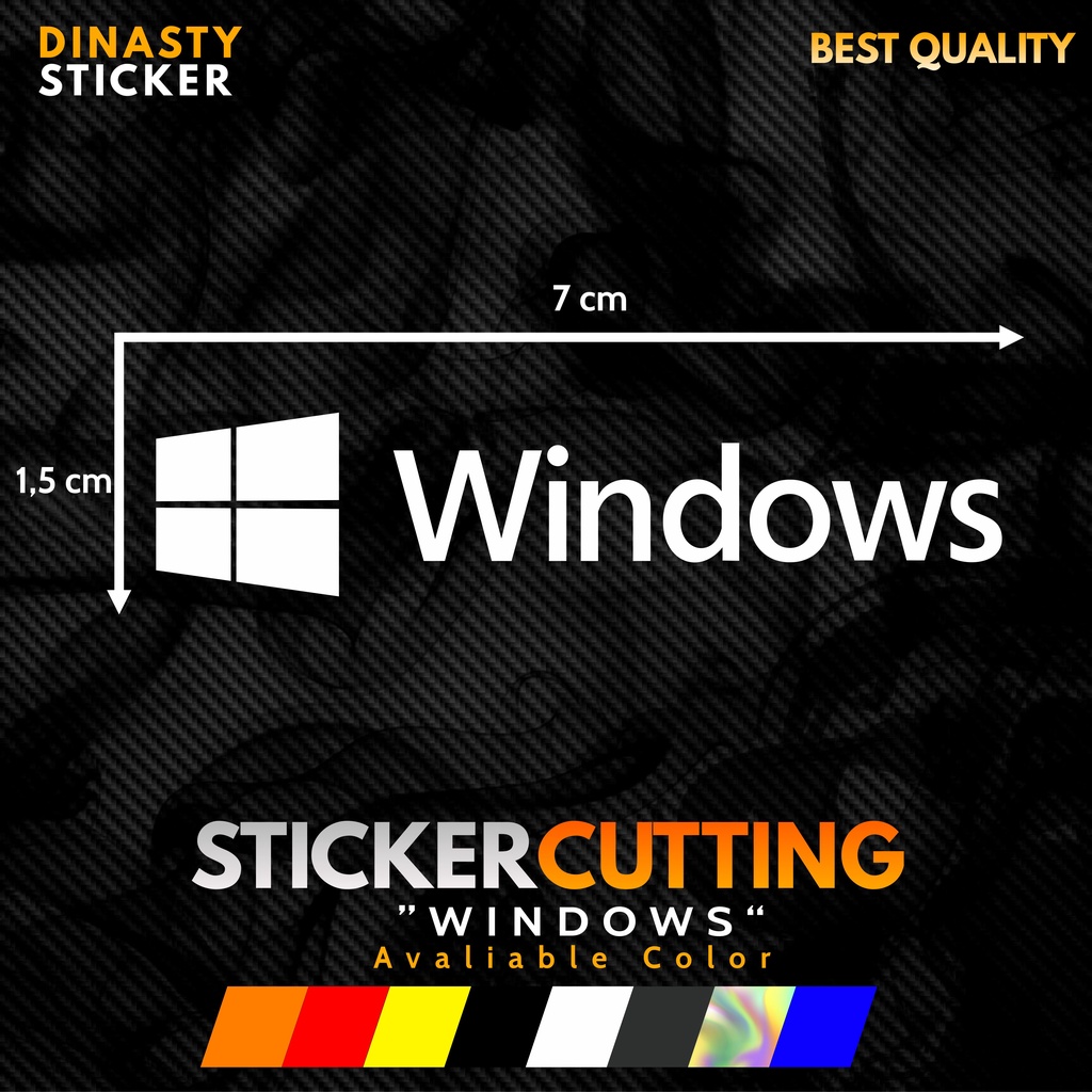 Jual STICKER STIKER CUTTING LOGO WINDOWS | Shopee Indonesia
