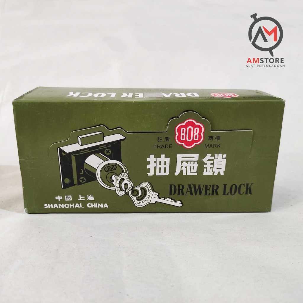 Jual Kunci Laci / Lemari 808 Besar Original 22mm | Shopee Indonesia