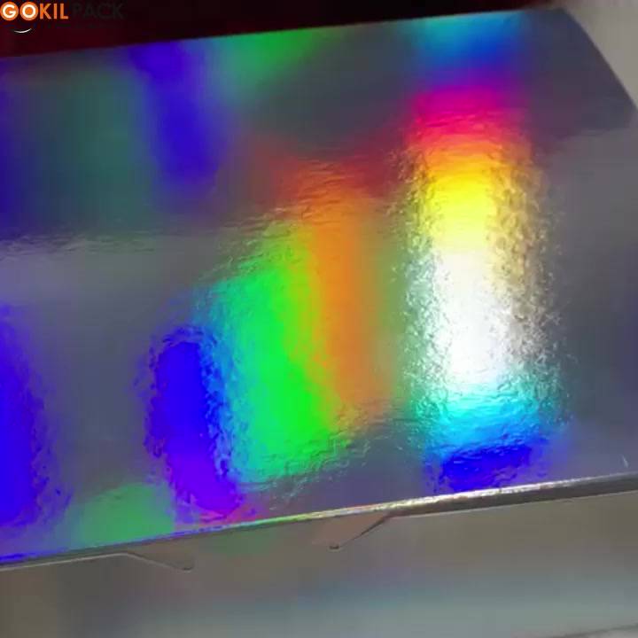 Jual Kotak Hampers - Gift Box Silver Hologram - Dus Kado - Uk 29x22x8 cm - C10 | Shopee Indonesia