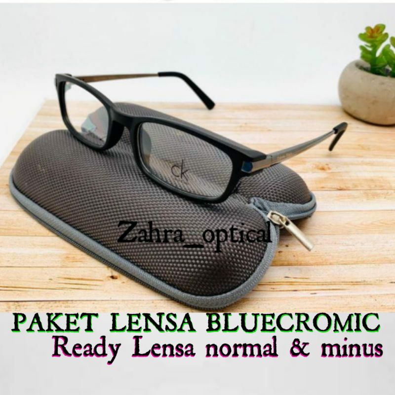 Jual KACAMATA SPORTY PAKET LENSA BLUECROMIC ANTIRADIASI/PHOTOCROMIC ...