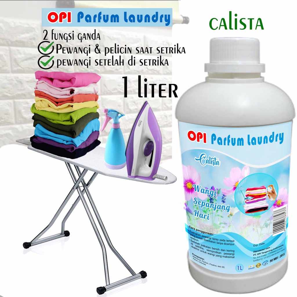 Jual perfume laundry 1 liter varian wangi Calista dan yang lainnya bisa ...