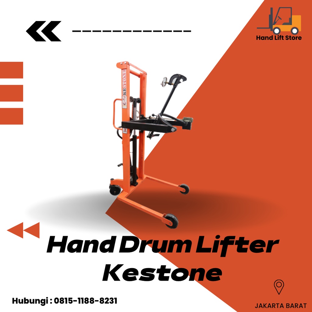 Jual Hand Drum Lifter Kestone / Hand Stacker Drum Pengangkut Drum ...
