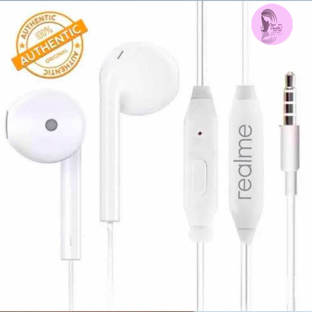 Jual R15 Headset headsfree Hf REALME 2 3 5 6 7 pro C1 c2 c3 c11 c15 c12 ...
