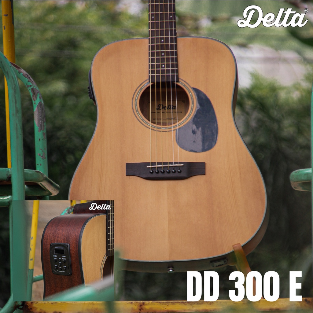 Jual GITAR DELTA DD300E DD300CE DD320CE Solid Top Acoustic Guitar ...