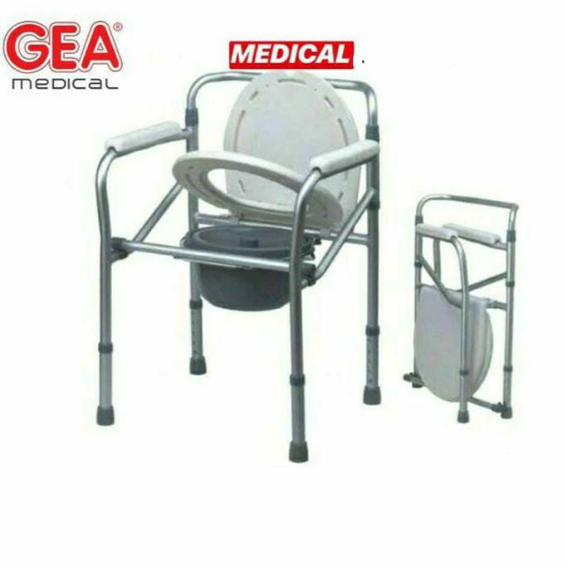 Jual Kursi lubang toilet medis commode merek GEA medical tipe SF 894 ...