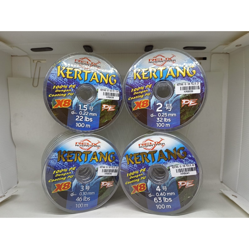 Jual Senar Tali PE Relix Nusantara Kertang X8 | Shopee Indonesia