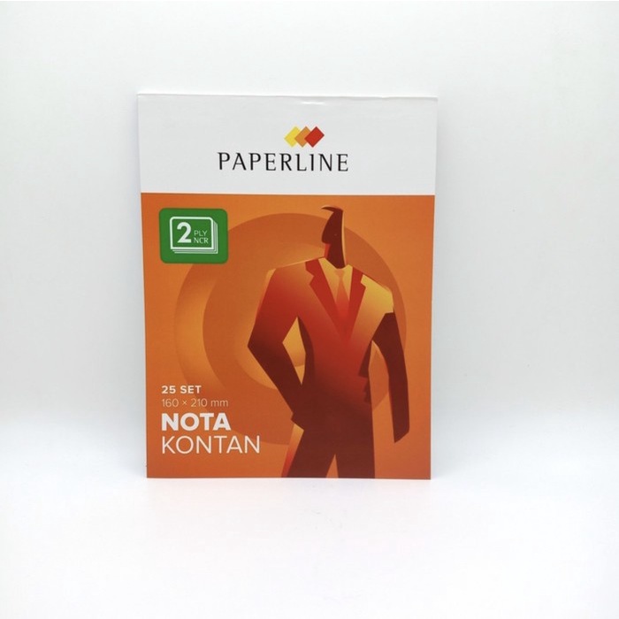 Jual Paperline | Nota Kontan Besar 2 ply | 25 lembar | Shopee Indonesia