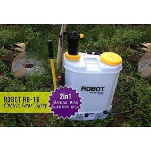Jual ROBOT TANGKI SEMPROT ELEKTRIK 16 LITER 2 IN 1 | Shopee Indonesia