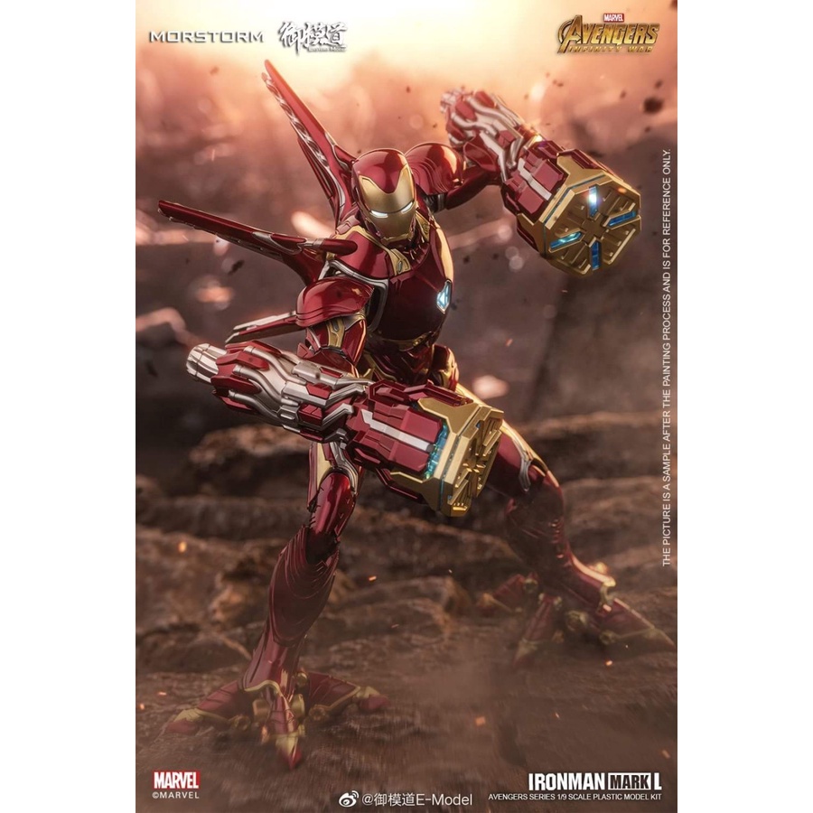 Jual MODEL KIT IRON MAN MARK 50 DELUXE VER BY EASTERN MODEL | Shopee ...