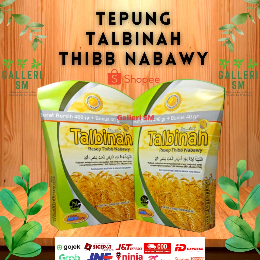 Jual Tepung Bubuk Talbinah Original Resep Thibb Nabawy Obat Pencernaan ...