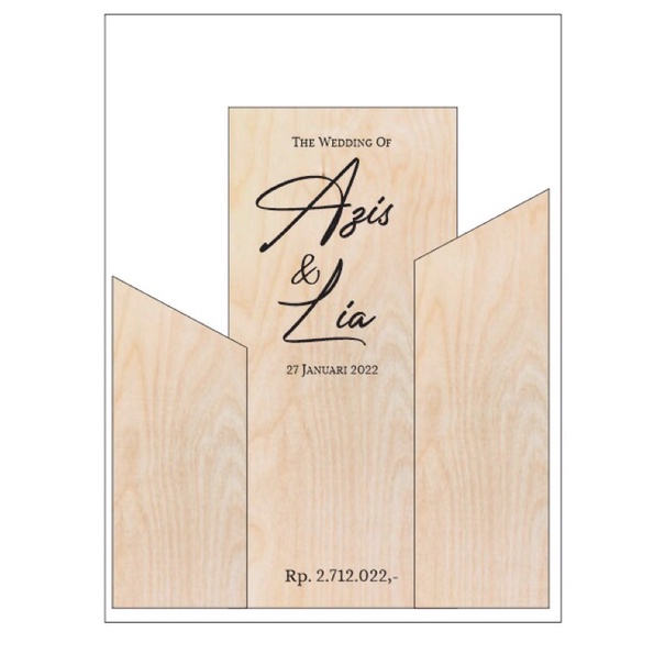 Jual DEKORASI MAHAR PERNIKAHAN BAHAN PLYWOOD | Shopee Indonesia