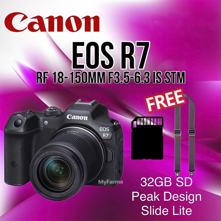 Jual CANON EOS R7 RF 18-150mm F3.5-6.3 IS STM | Shopee Indonesia