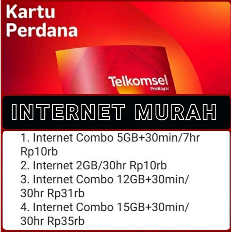 Jual Internet murah 15gb 35.000 | Shopee Indonesia