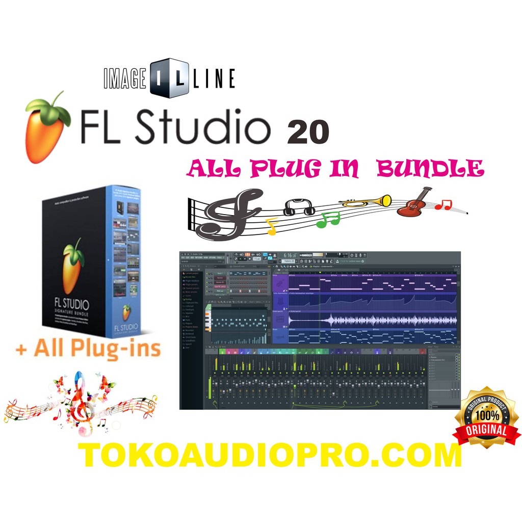 Jual FL Studio 20 All Plugin Bundle Original Software | Shopee Indonesia