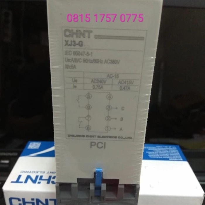 Jual PFR XJ3-G /Chint / phase failure relay 380V | Shopee Indonesia
