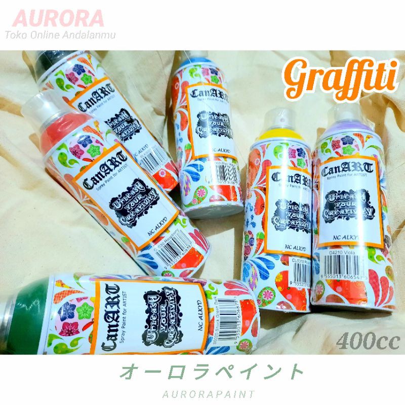 Jual Cat Pilox Graffiti Mural Gambar Lukis Dinding Tembok Canvas ...