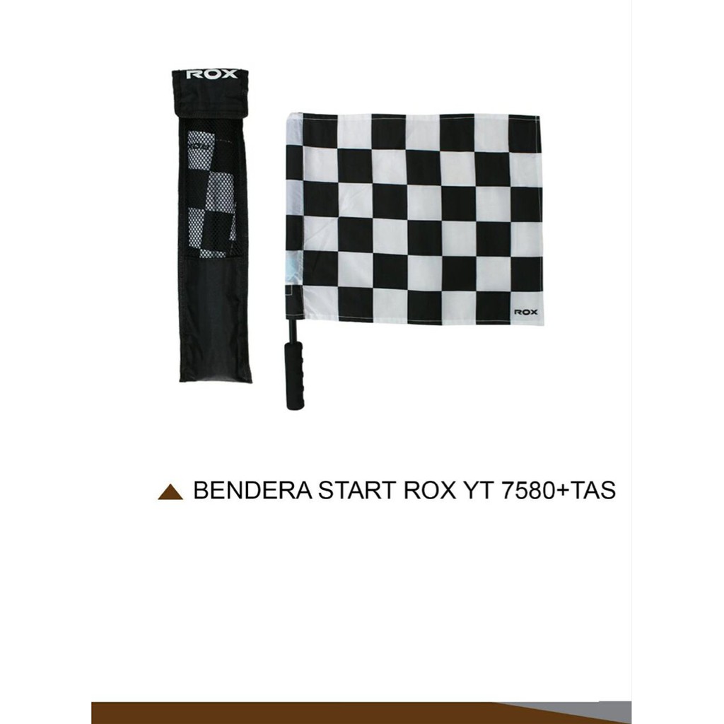Jual Bendera Start Finish Starting Flag ROX | Shopee Indonesia