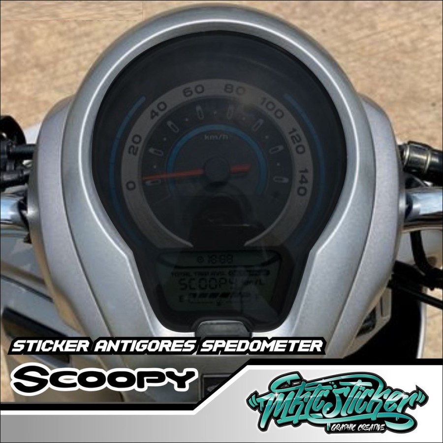 Jual stiker sticker speedometer spido NEW SCOOPY 2020-2022 PRESTIGE ...