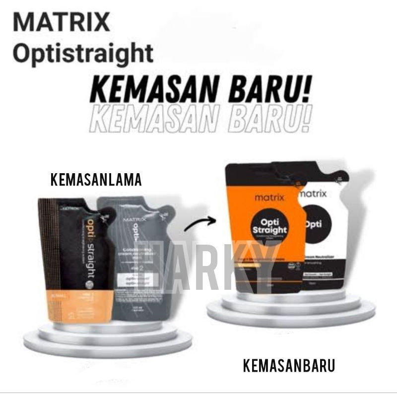 Jual Matrix Opti Straight 125ml, Paket mini Optisraight Smoothing Step ...