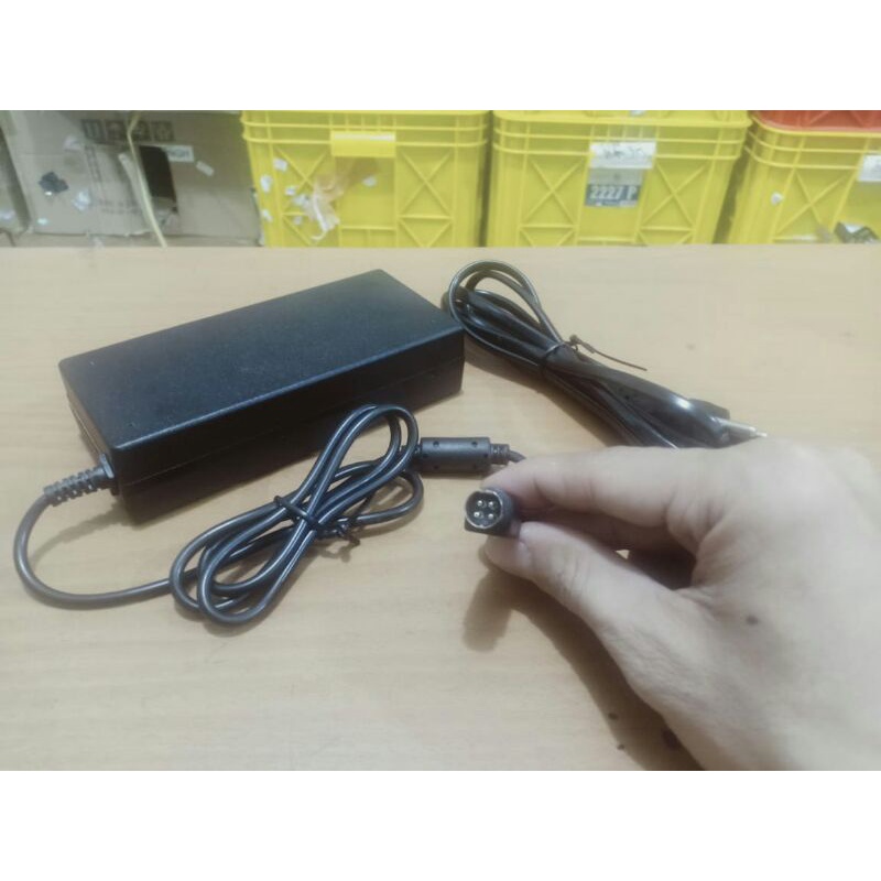 Jual adaptor 12v 5A 4pin dvr hikvision 4 pin 12 volt 5 ampere nvr cctv ...