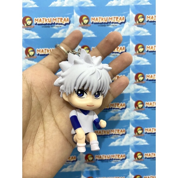 Jual Figure Keychain / Gantungan Kunci Figure Hunter x Hunter Sit gon ...